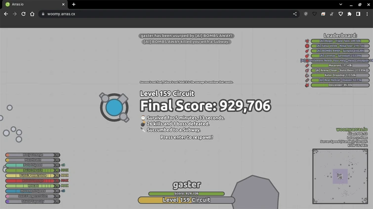 Discuss Everything About woomy-arras.io Wiki | Fandom