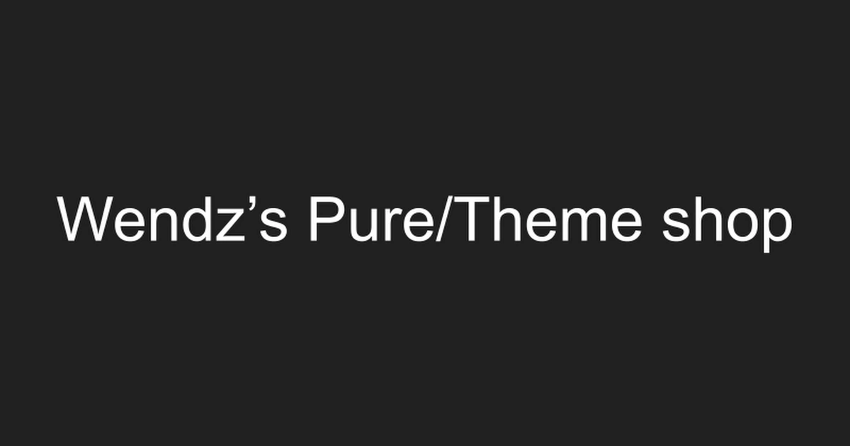 My pure/theme shop! | Fandom