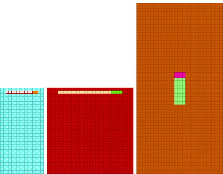 Numberblocks 512, 1024, and 2048's Non-3D/2D arrangements | Fandom