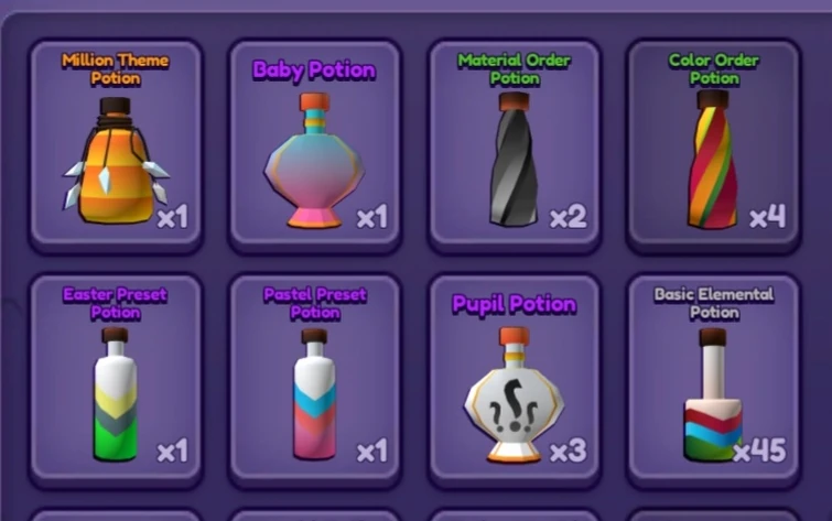 LF: Ice Element Fero or Robux Elemental pots | Fandom