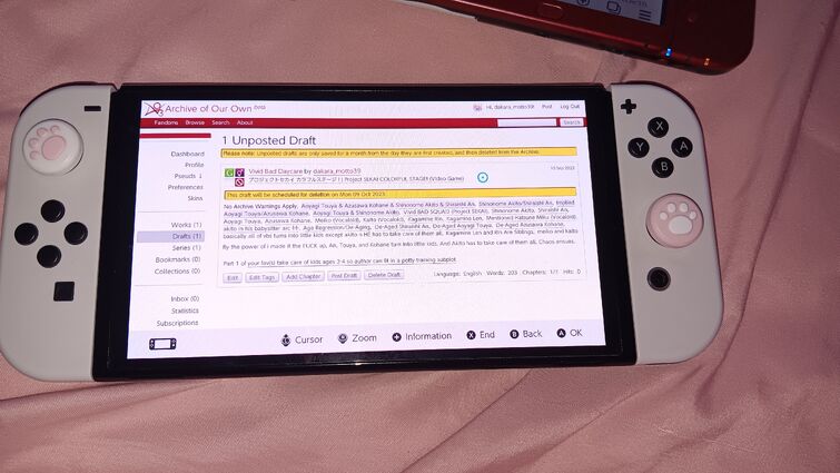 IF THERE IS A SCREEN, AO3 WILL BE SEEN~! | Fandom