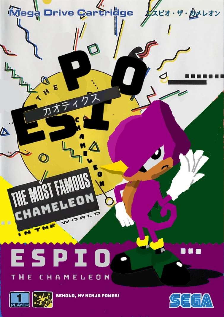 Hey, guys. Do you remember the hit game, “Espio the Chameleon” for the ...