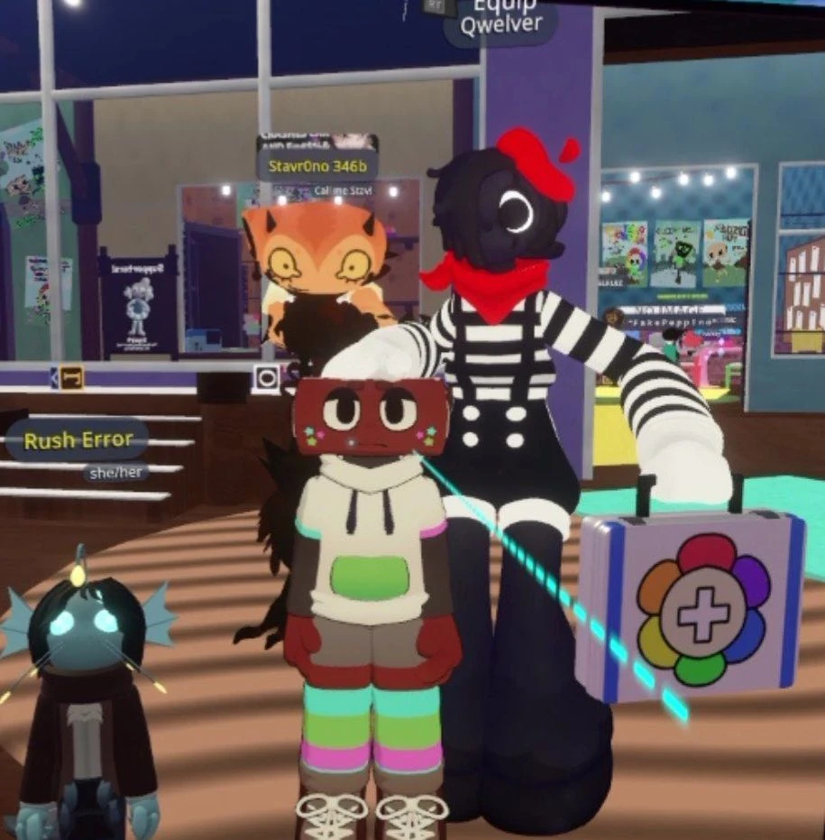 so i met qwel (i'm the shelly in the bg) | Fandom