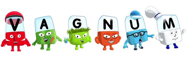 Alphablocks The Team word vagnum | Fandom