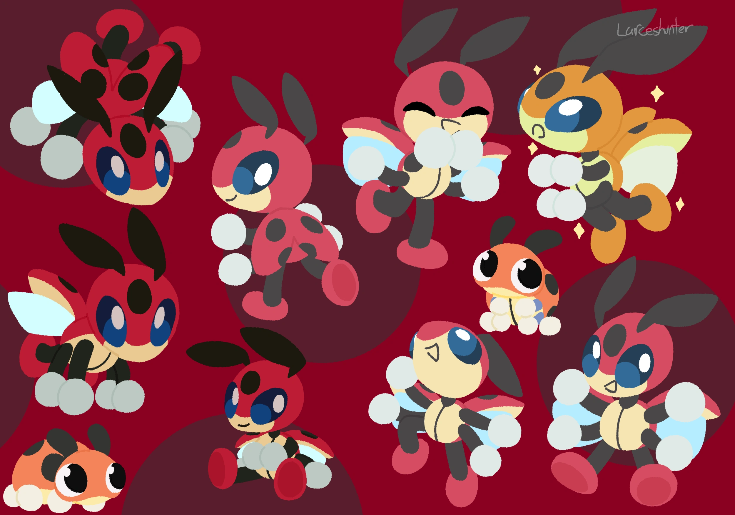 Ledian doodles | Fandom