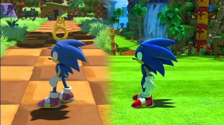 Holy moly I just noticed Sonic has shorter quills in Forces | Fandom