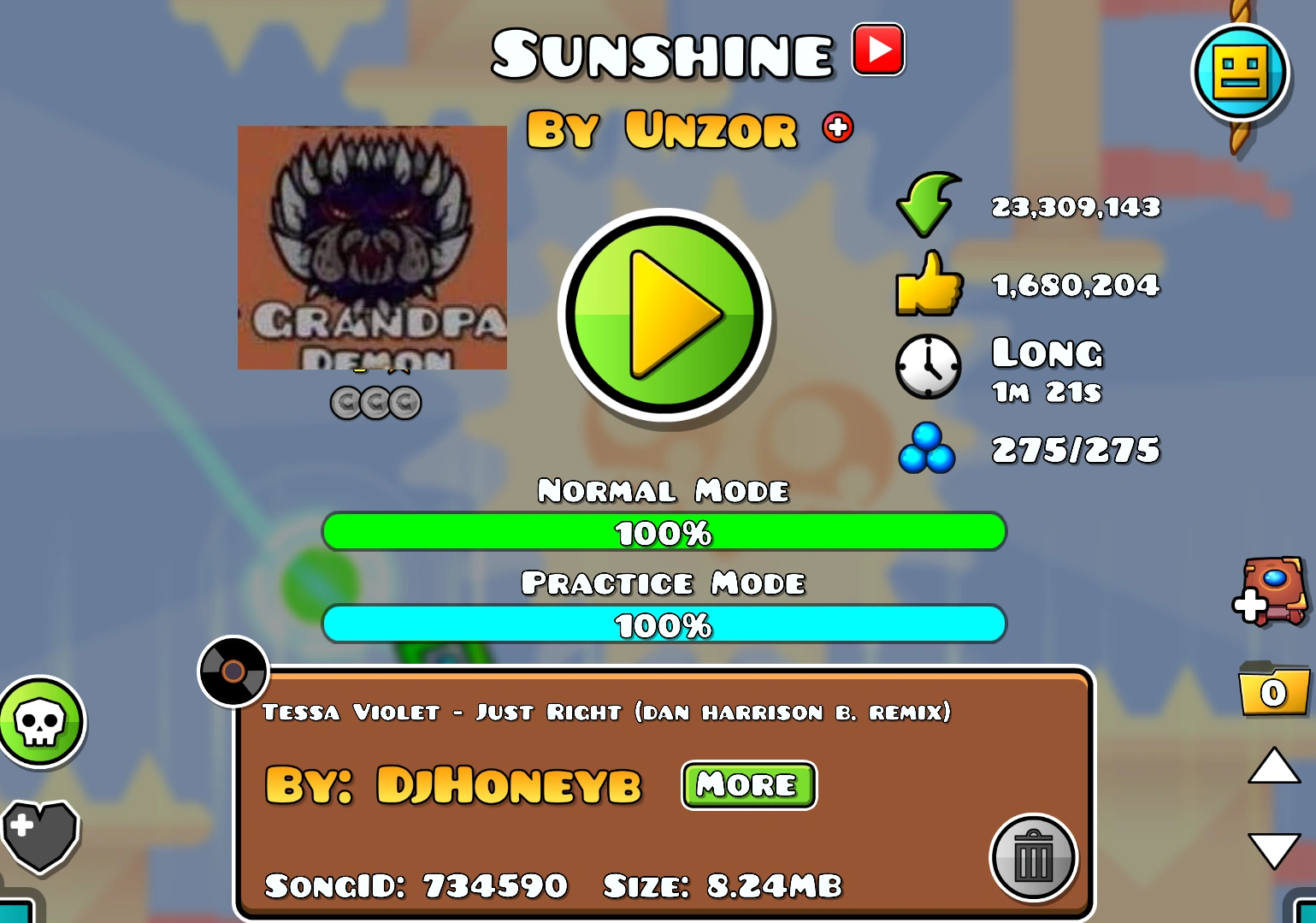LETS GO I FINALLY BEAT SUNSHINE (grandpa demon) | Fandom