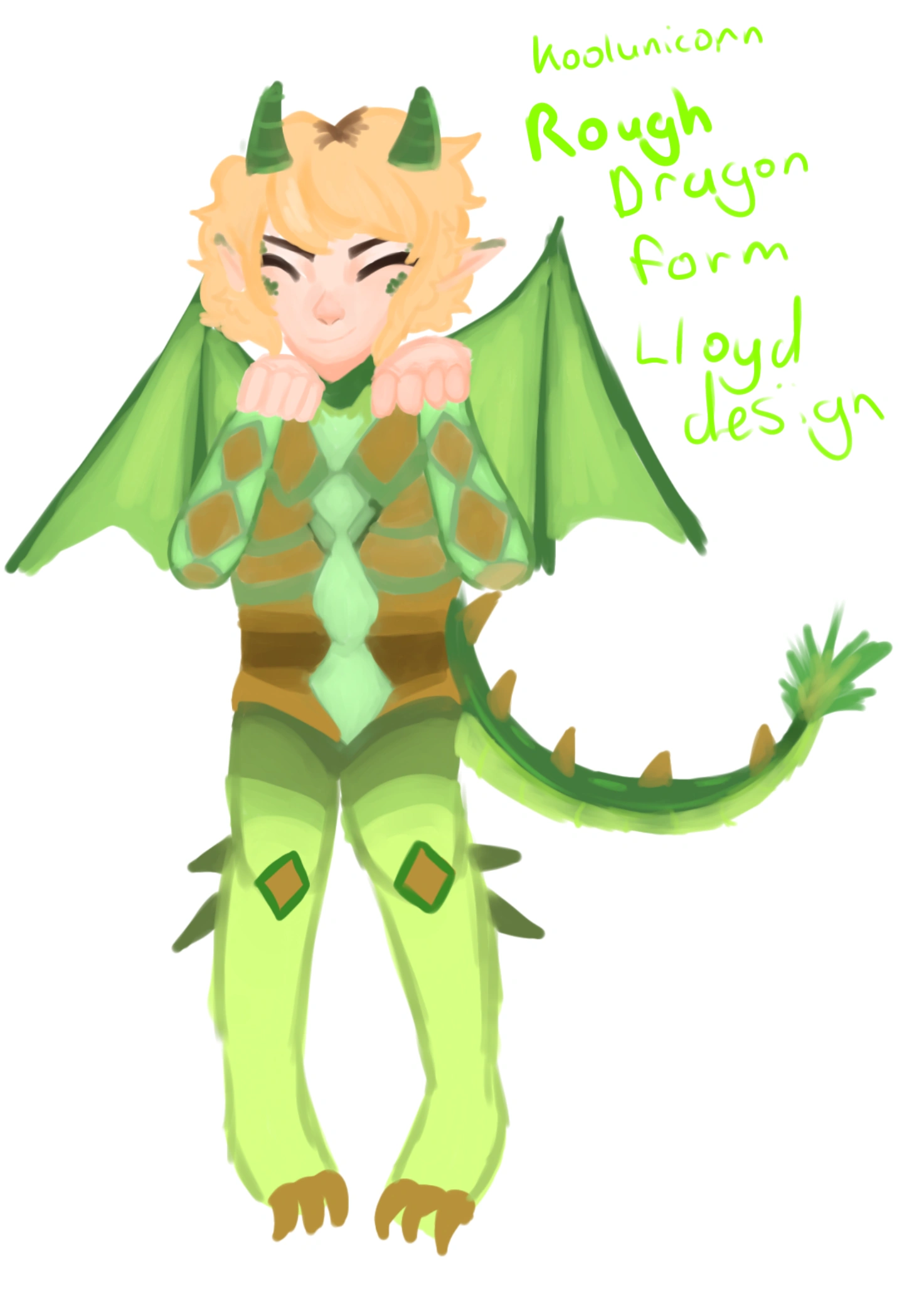 Rough dragon lloyd design | Fandom