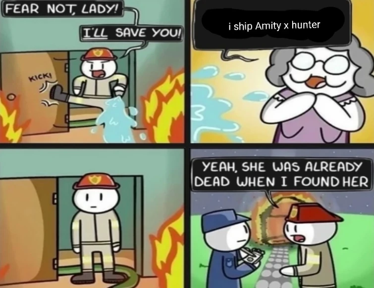 Amity x hunter needs to burn in hell! | Fandom