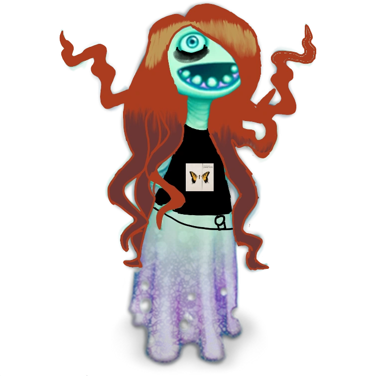 day 8 of turning monsters emo (whisp) | Fandom