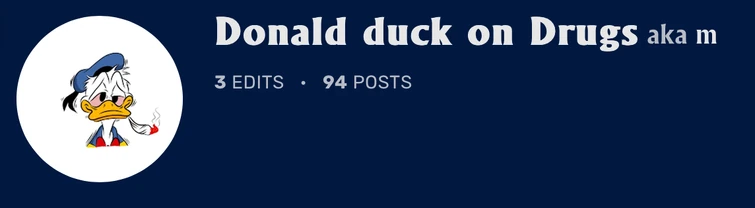 who rembers Donald Duck on Drugs? | Fandom