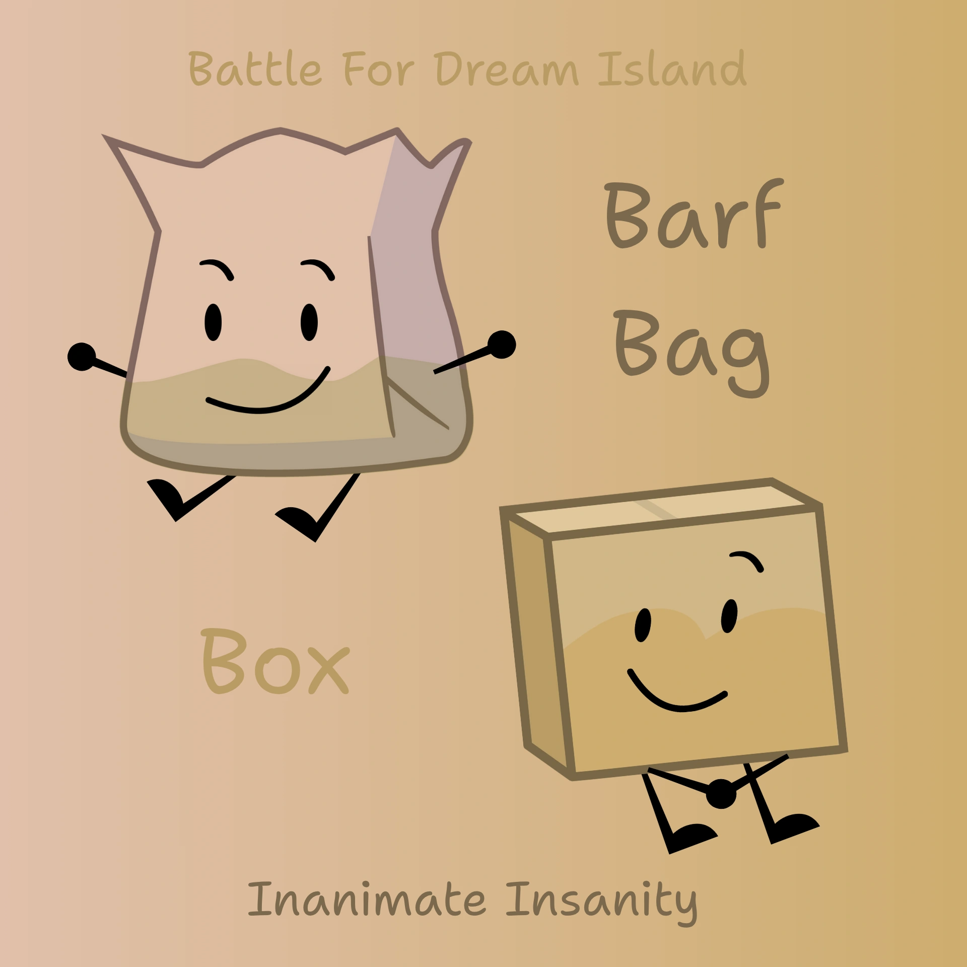 Brown Paper Ladies (Barf Bag (BFDI) and Box (II) Design) | Fandom