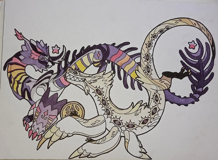 Finally colored in oura (wip cuz still need background) | Fandom