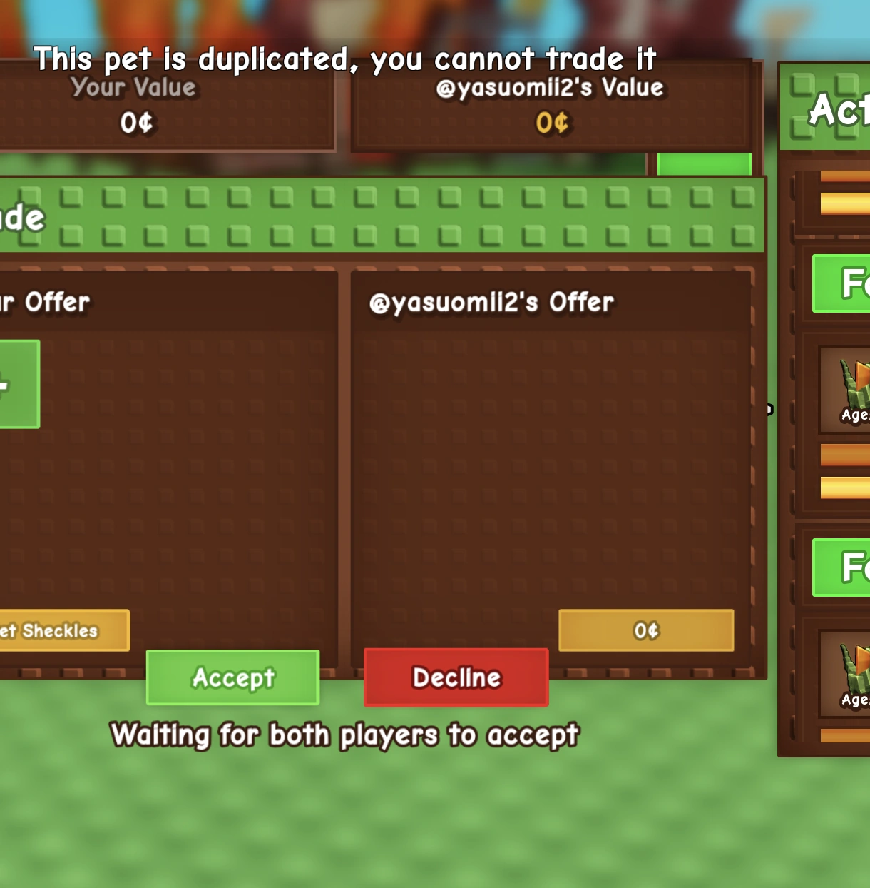 guys can i have some decent pets since i traded my life savings for raccoon and now i have ...