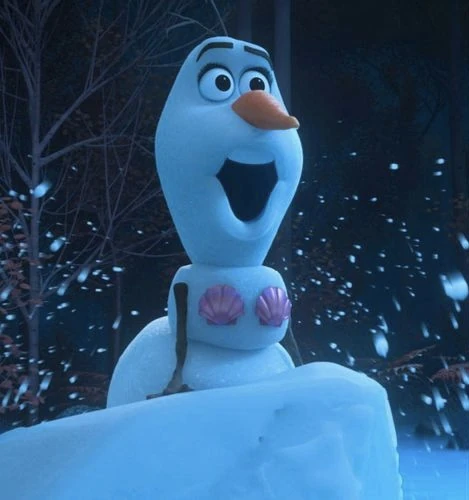 What is Olaf transforming and imitating as Part 6? | Fandom