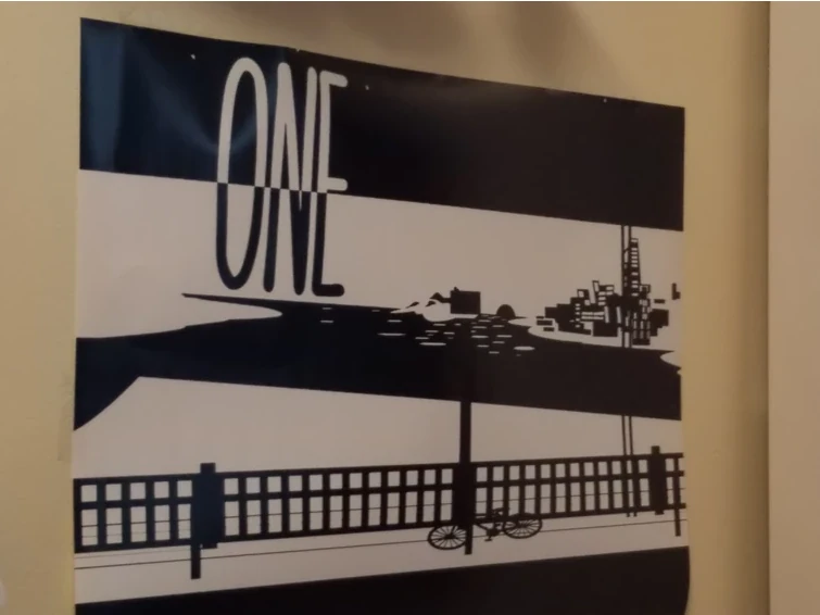 Hung up my HFJONE poster | Fandom