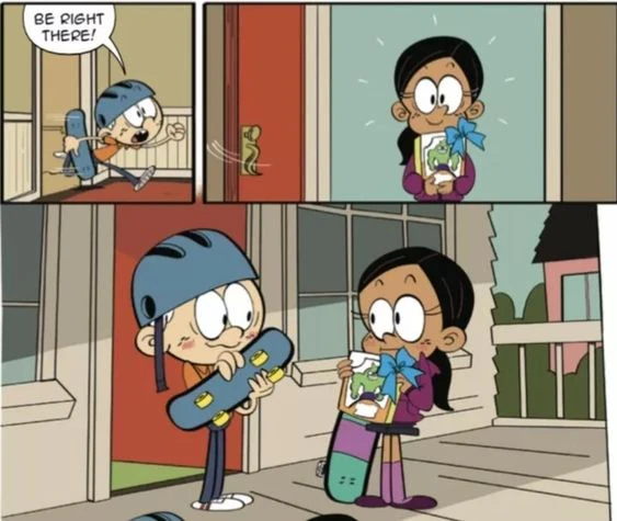 There’s a hint of Ronniecoln in this comic. Canon, or not they still ...