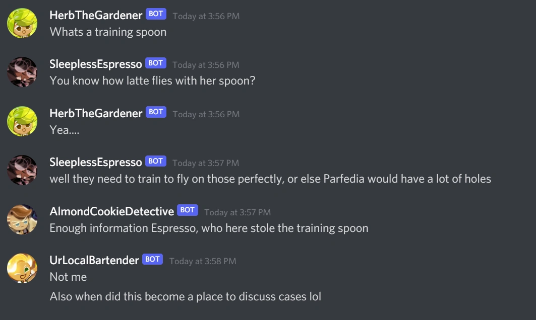 Suggest CANON crk cookies to be made on discord | Fandom