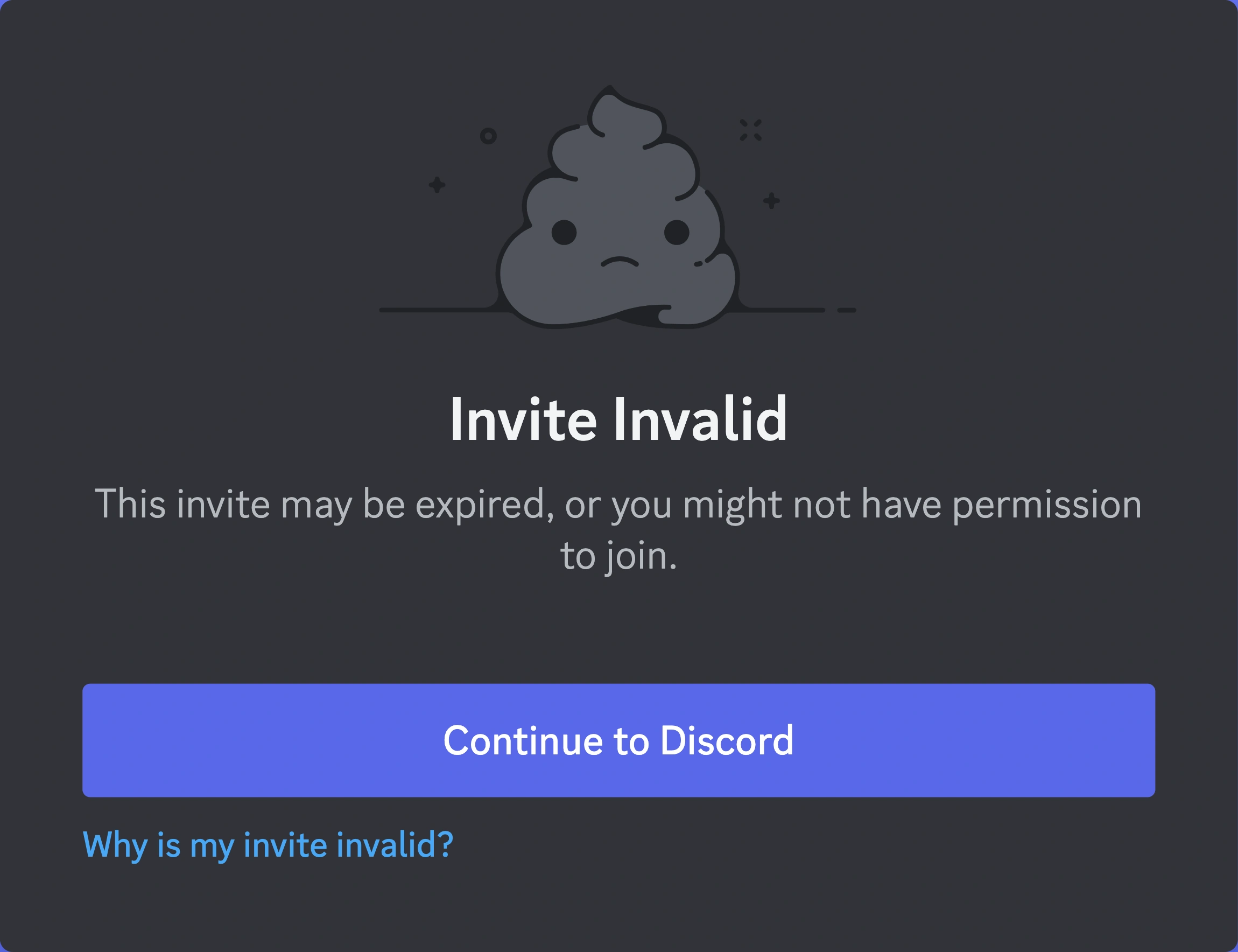 I can't join the wiki's Discord. Do you think you can fix this? | Fandom