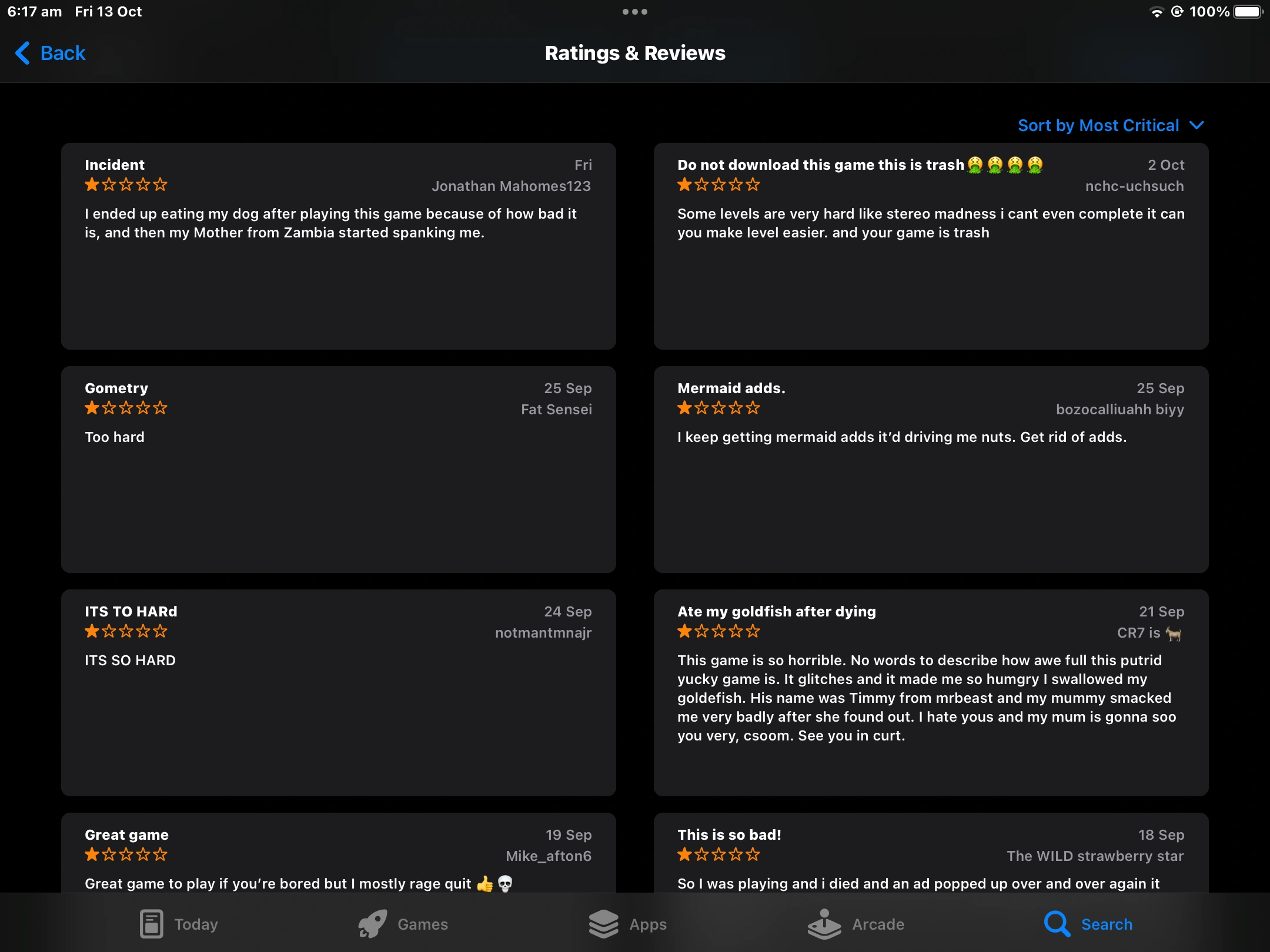 what are these reviews for gd lite 😭 | Fandom