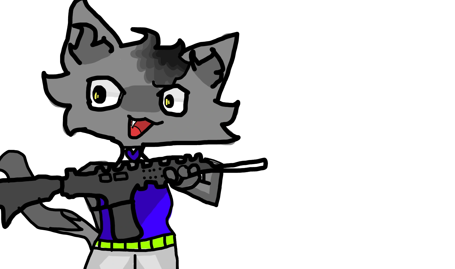 Reeses hold's a gun but BETTER. | Fandom