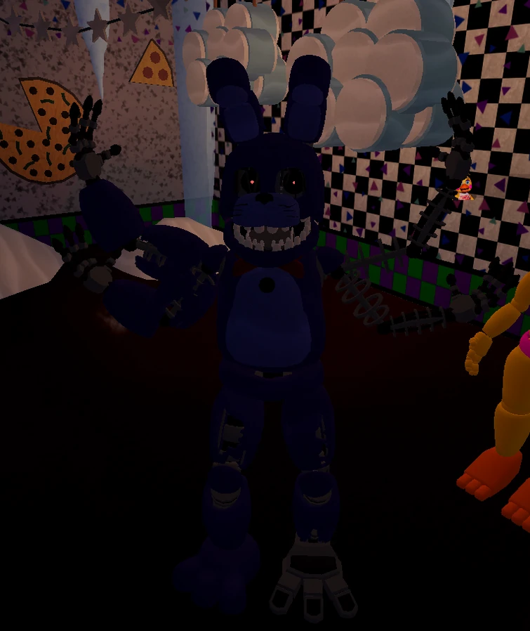 so umm i made a cursed withered bonnie oc that was based on a old sfm i ...