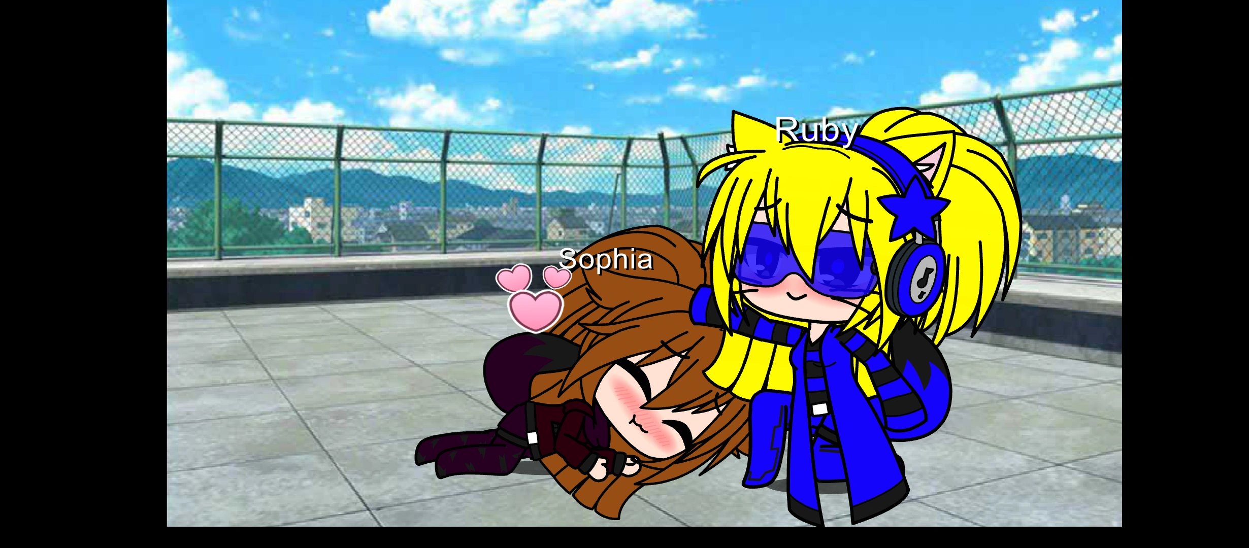 Ruby head pats Sophia | Fandom