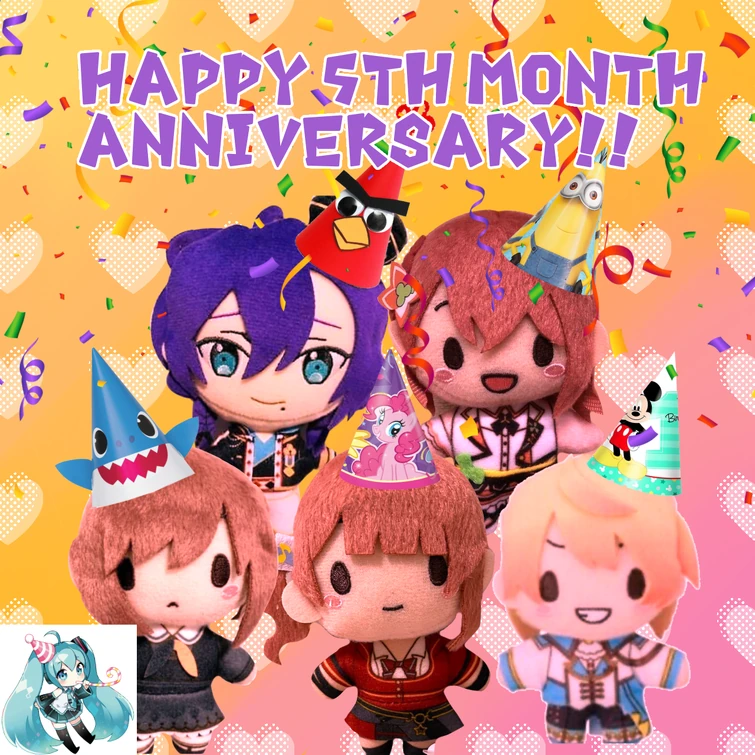 HAPPY 5TH MONTH ANNIVERSARY POLYCULE!!! | Fandom