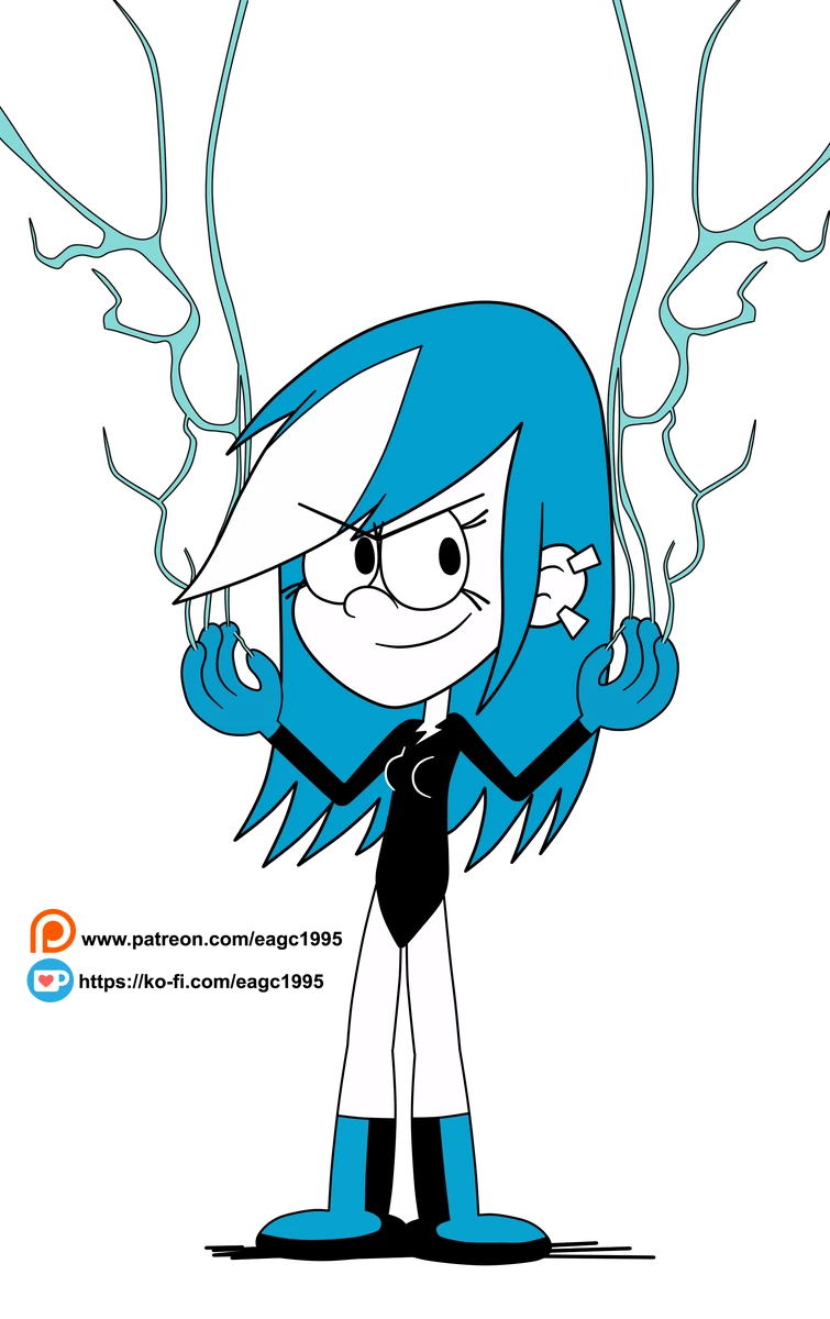 Luna Loud And Sam Sharp - Killer Frost And Livewire. | Fandom