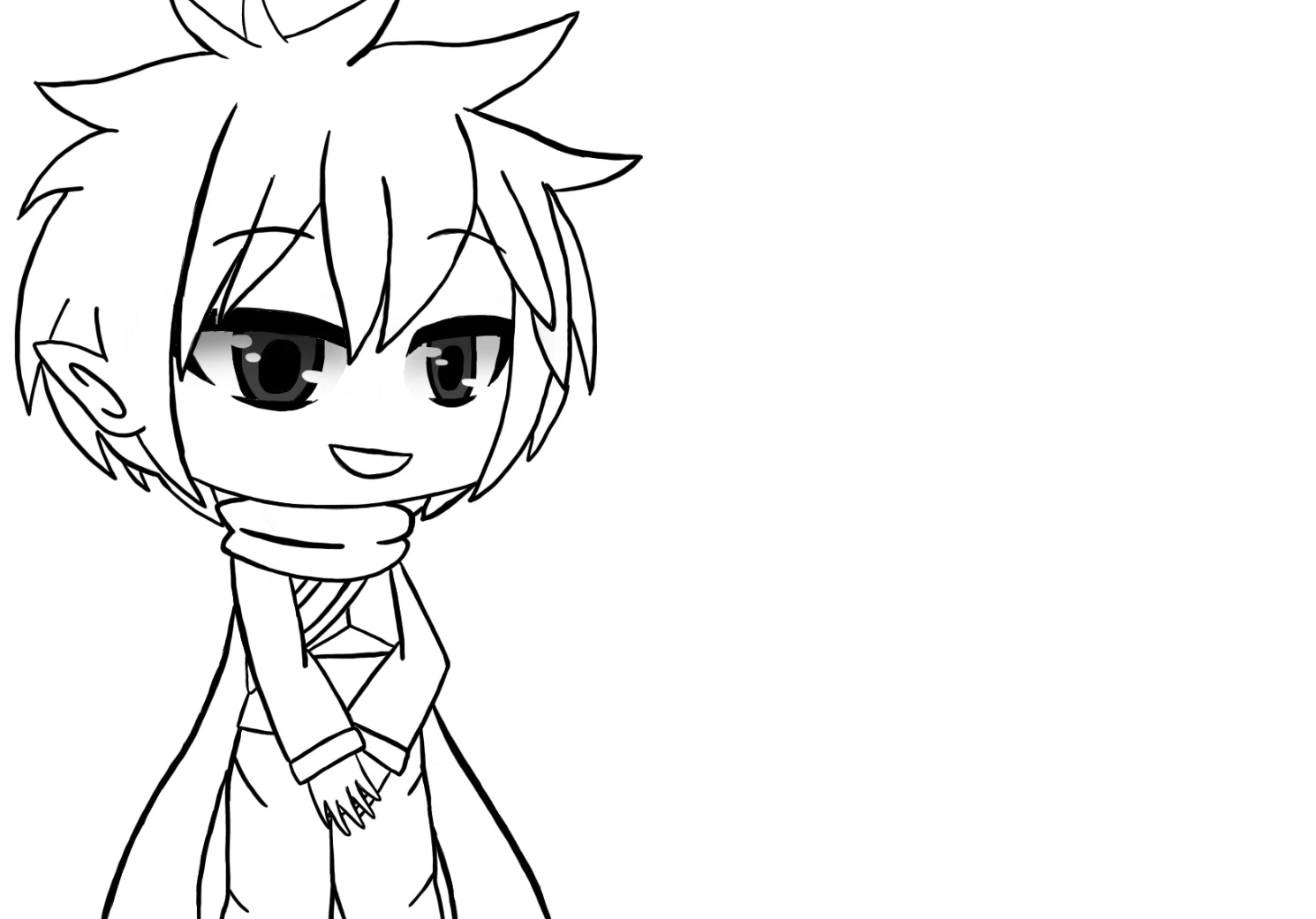 A in-progress drawing (not finished yet) | Fandom