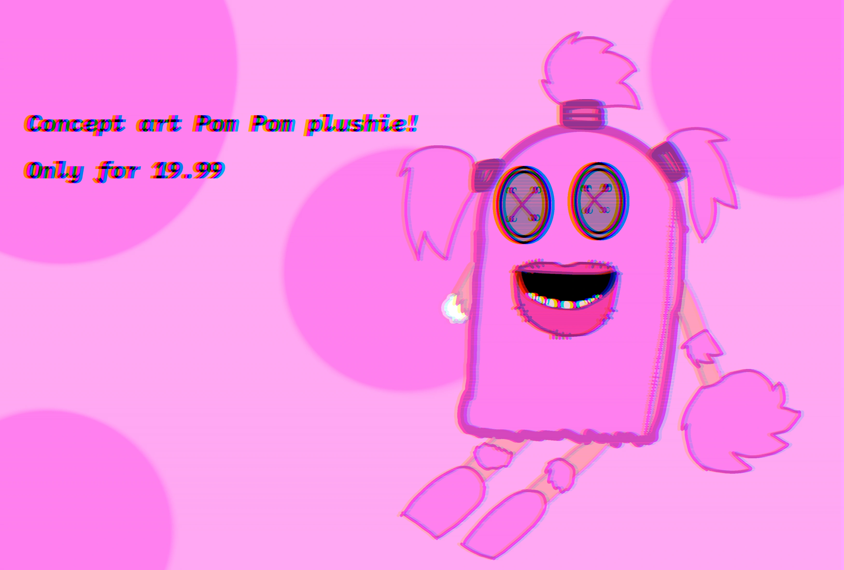 Concept art Pom Pom plushie! | Fandom