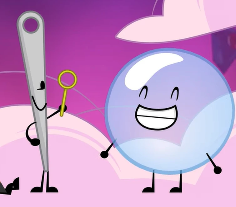 Needle and Bubble. What a sweet moment, I hope nothing happens to her ...