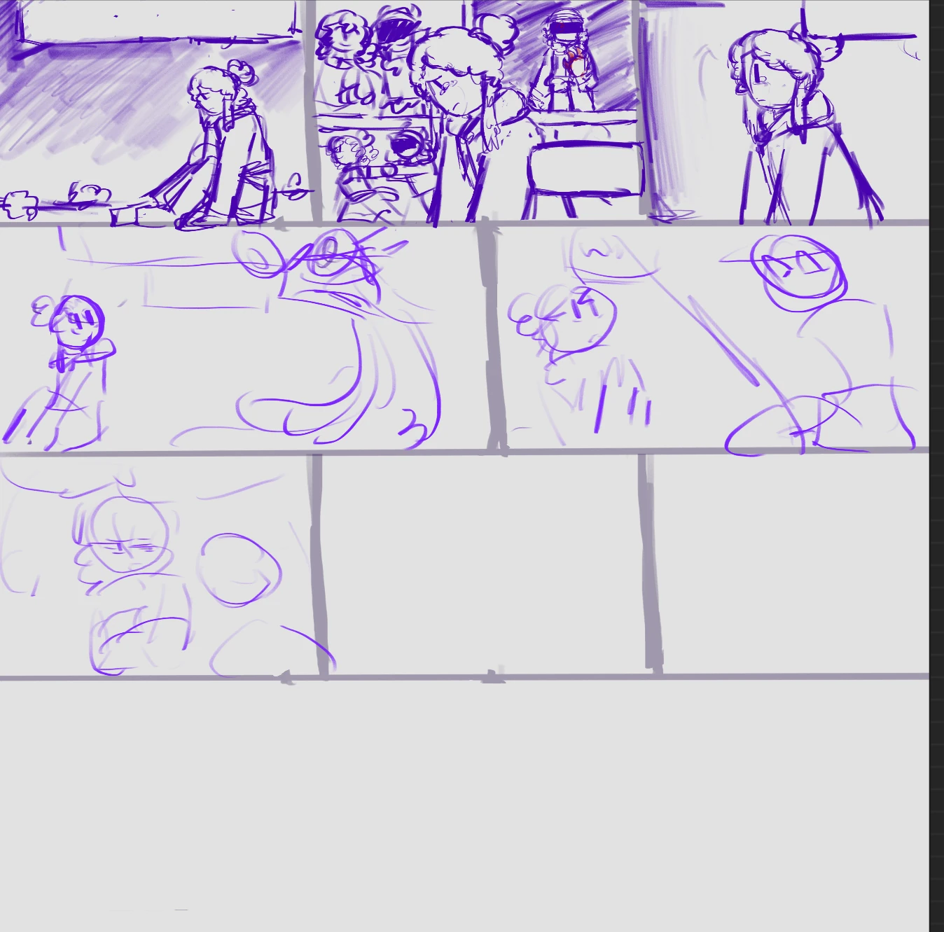 Wip for a comic | Fandom