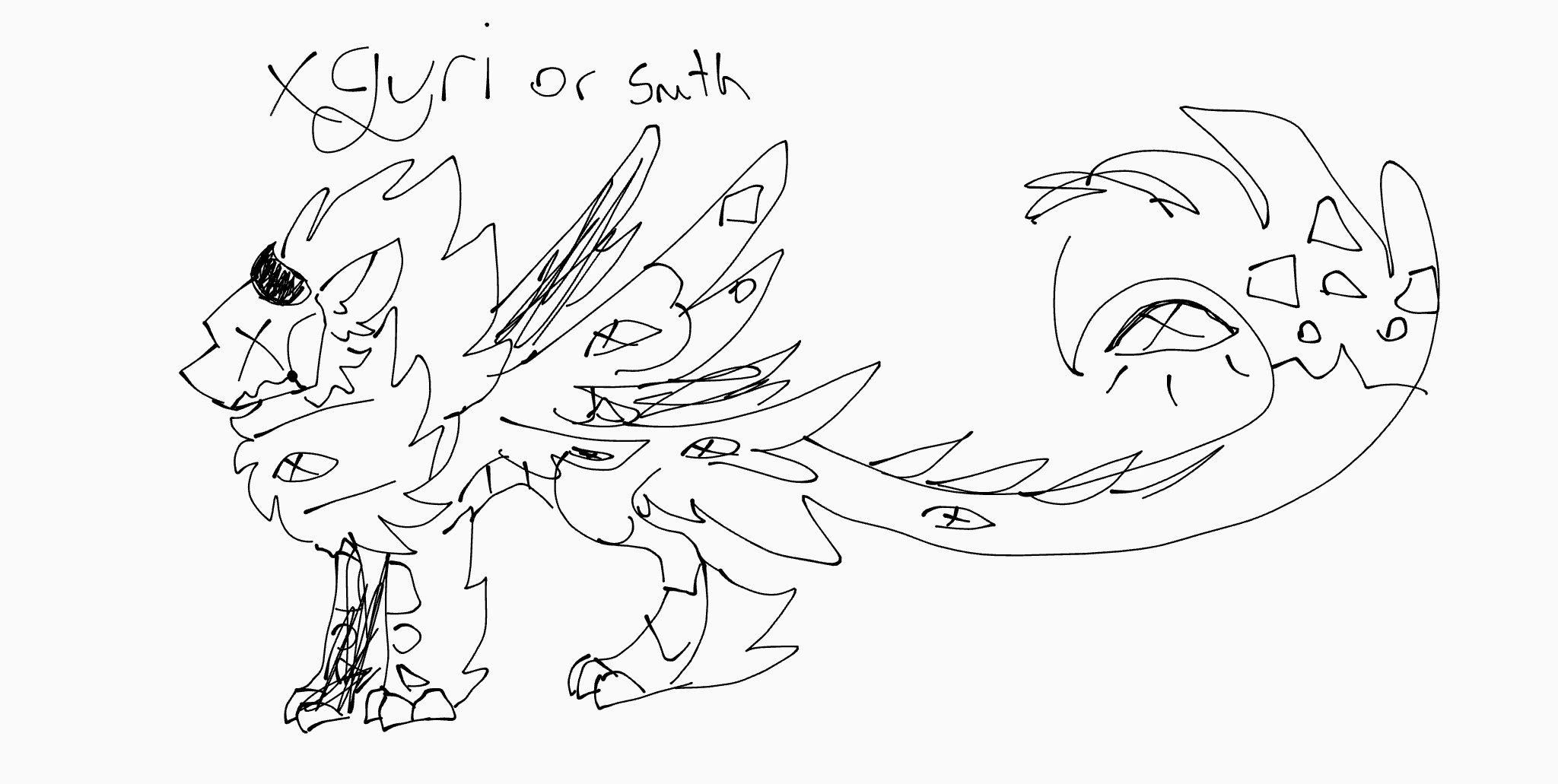 idk 3 minute quick creature doodle | Fandom