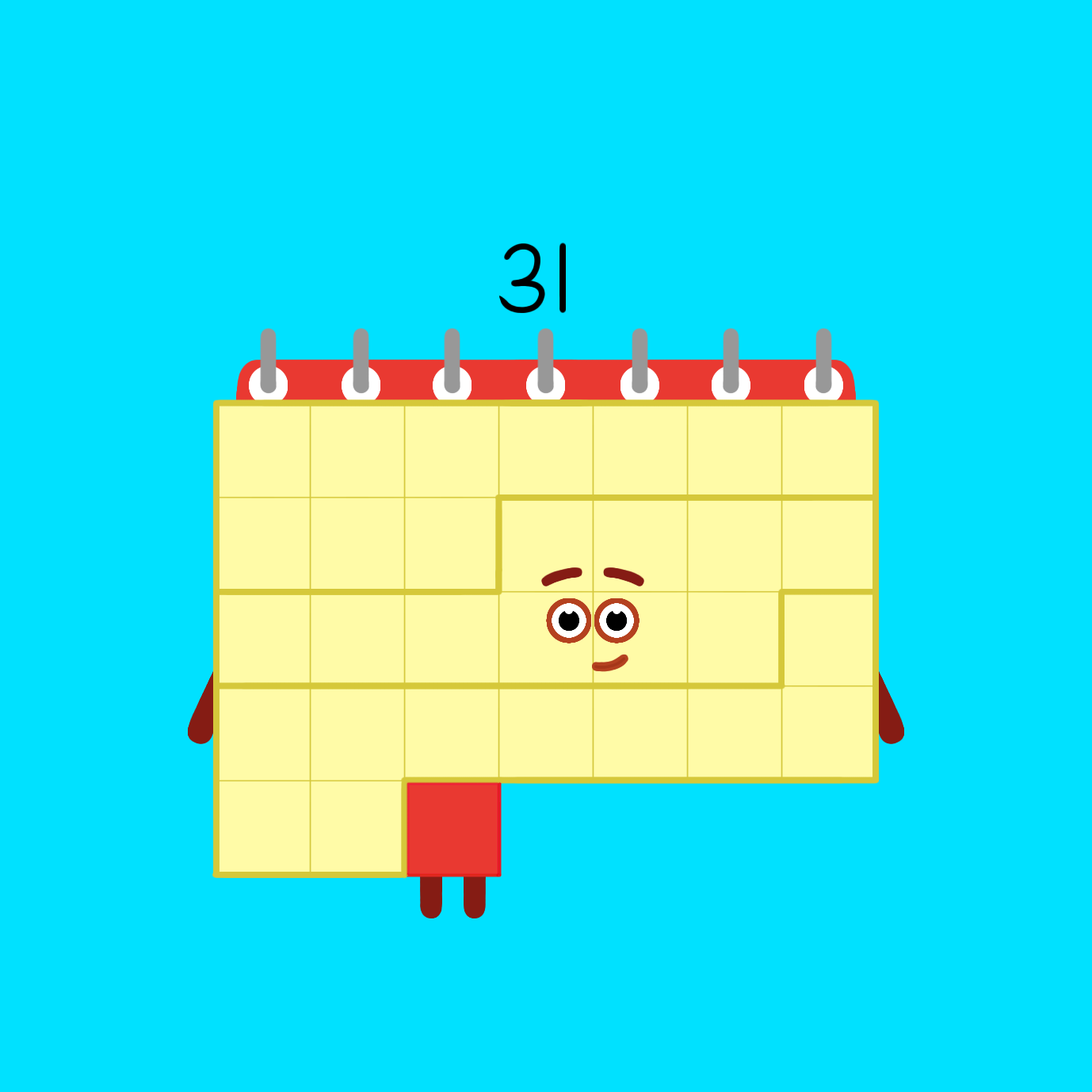 I drew Numberblock 31! | Fandom