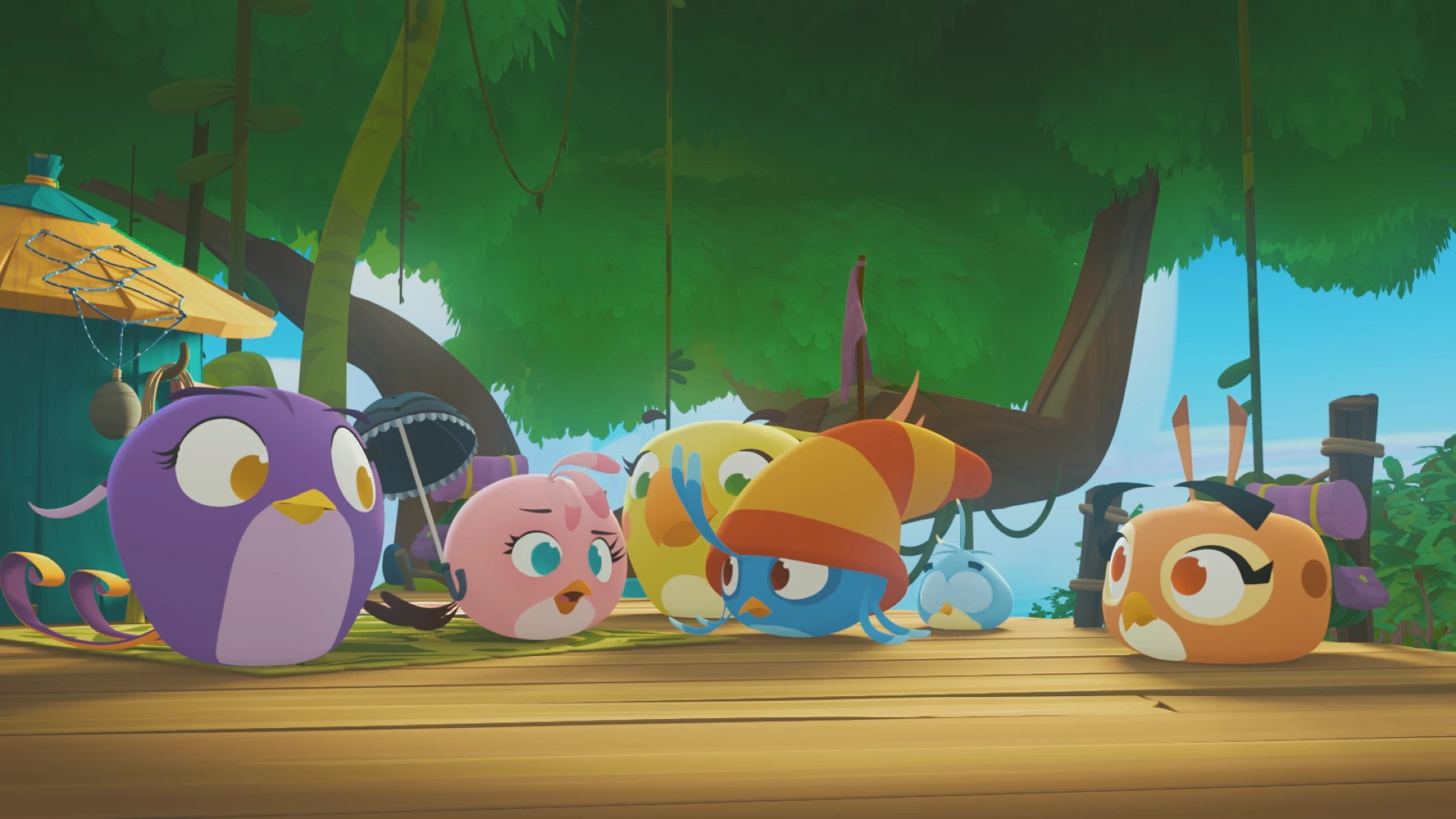 I'm gonna watch the first episode of Angry Birds Stella. | Fandom