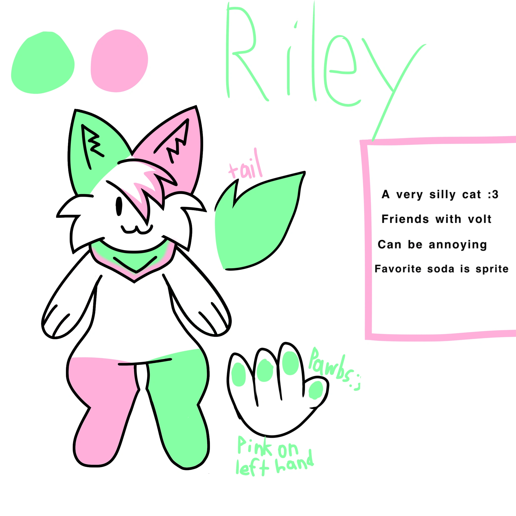 I made a ref of him!! His name is Riley :3 | Fandom
