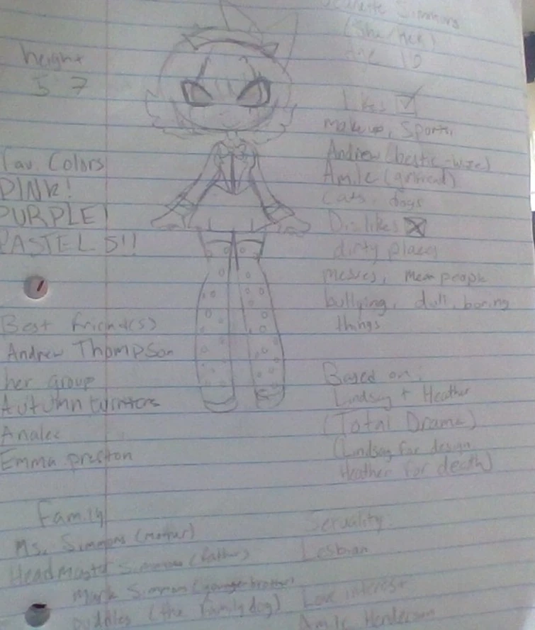 jeanette and emma ref sheets repost | Fandom