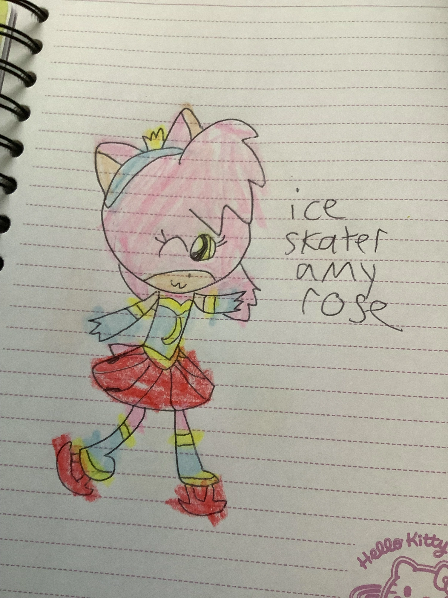 Amy rose showtime! - ice skater Amy rose | Fandom