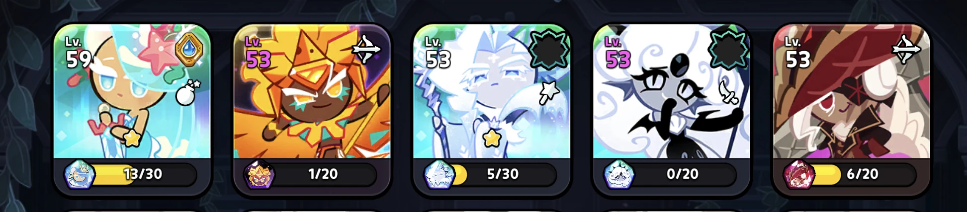 I’m trying to switch out 2 cookies for a defense/ambush and support ...