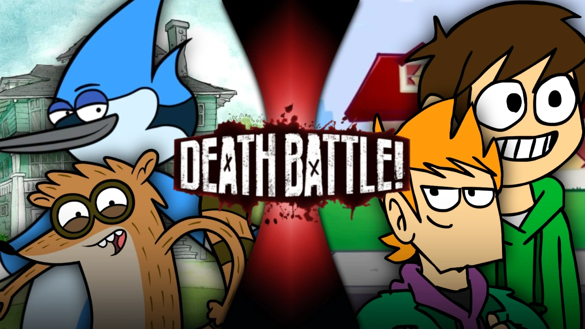 Mordecai and Rigby vs Edd and Matt (Regular Show vs Eddsworld) | Fandom