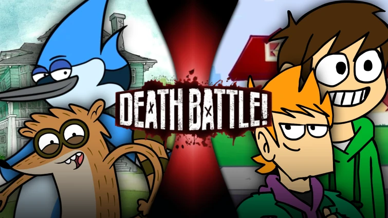 Mordecai and Rigby vs Edd and Matt (Regular Show vs Eddsworld) | Fandom