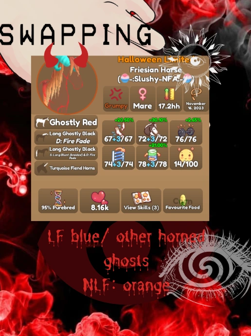 swapping horned ghost | Fandom