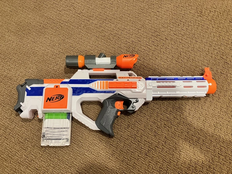 Tried to recreate the CBR-C with Nerf | Fandom