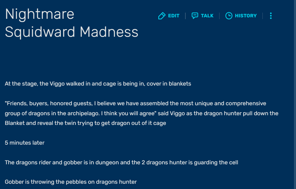 so umm the nightmare squidward madness page just got vandalized | Fandom