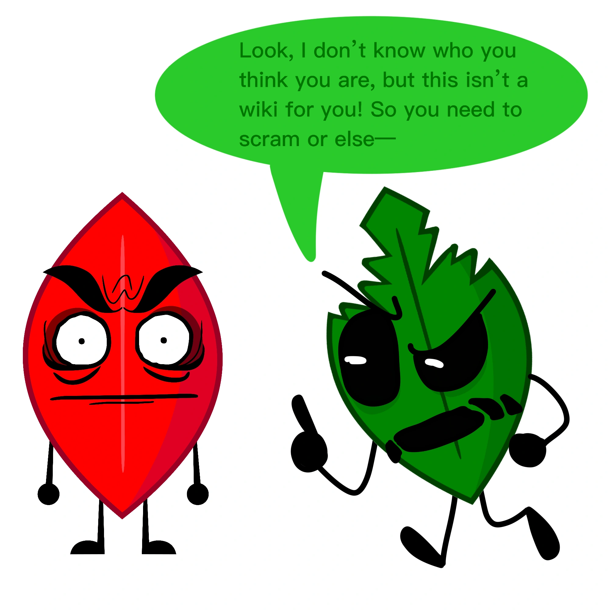 Evil Leafy having a page on this wiki has always been funny to me, so I ...