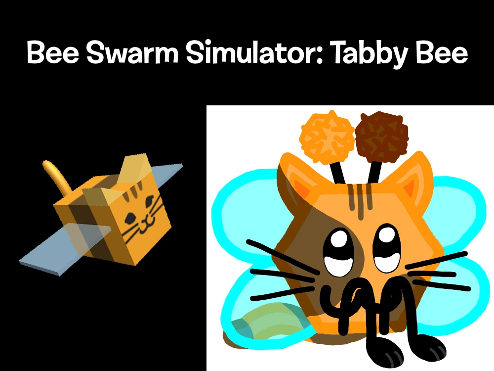 Bee Swarm Simulator: Tabby Bee | Fandom