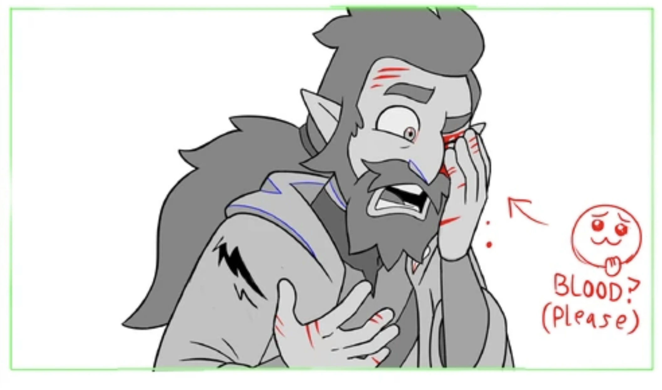 animators asking disney for blood like candy will never not be funny ...