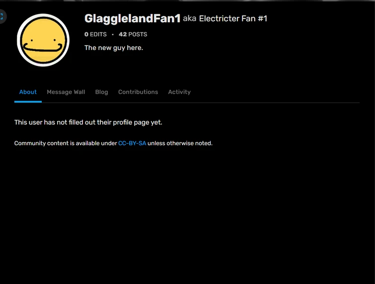 I can't edit my profile page?? | Fandom