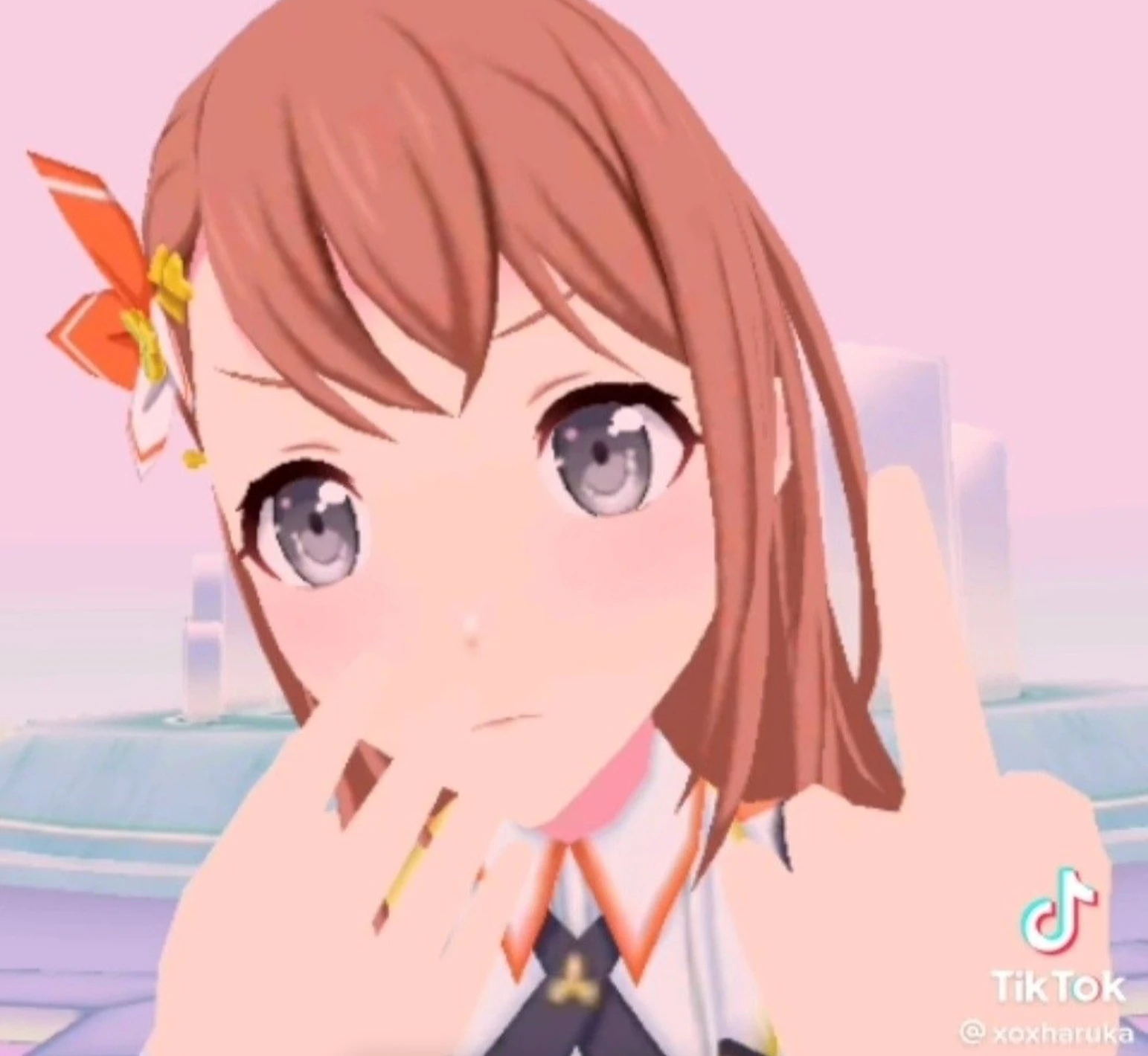 Minori is flipping off the haters | Fandom